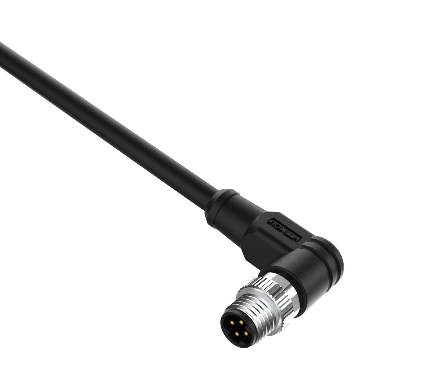 M12 S-编码连接器 - M系列圆形线束-伺服线束-医疗线束-工业线束-工业连接器-东莞市合菱机电科技有限公司